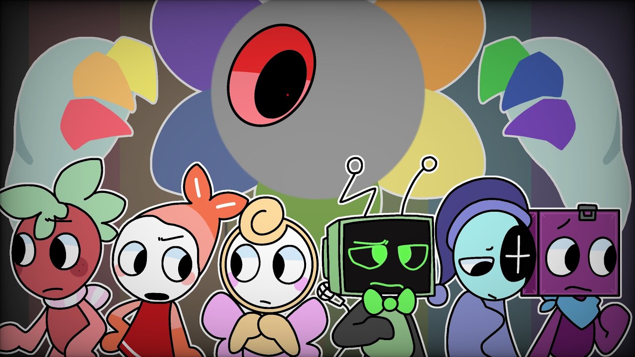 DOING A RAINBOW RUN IN DANDYS WORLD.. - YouTube