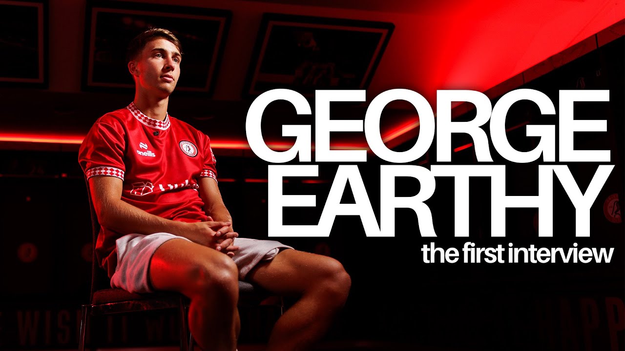 George Earthy signs on loan from West Ham | The First Interview. - YouTube