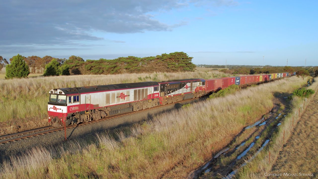 9721V SCT / SBR Container Train Daylight Run With CSR006 & SCT013 (3/12 ...