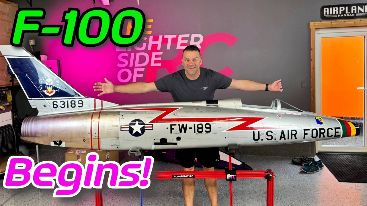Epic CARF F100 Build - RC Jet Construction Begins - YouTube