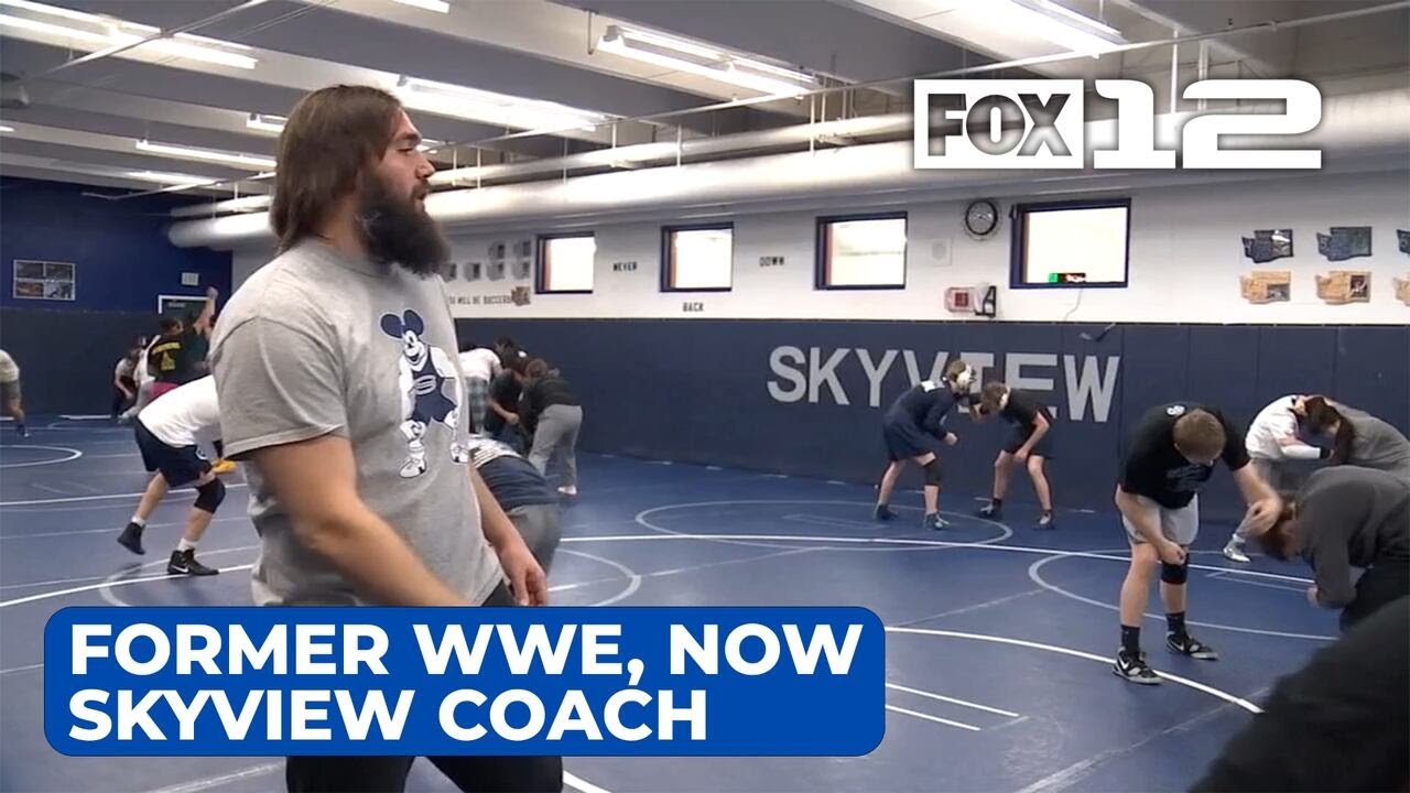 Former WWE pro ‘Tucker Knight’ now coaches Skyview HS wrestling - YouTube