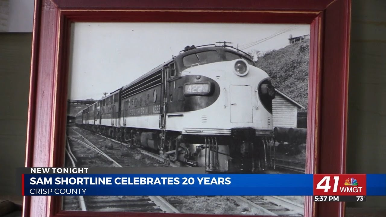 SAM Shortline Railroad celebrates 20 years of service - YouTube