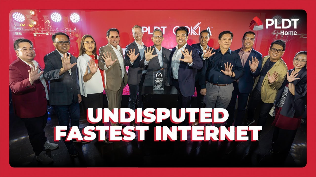 PLDT named the undisputed fastest Internet in the Philippines for 5 ...