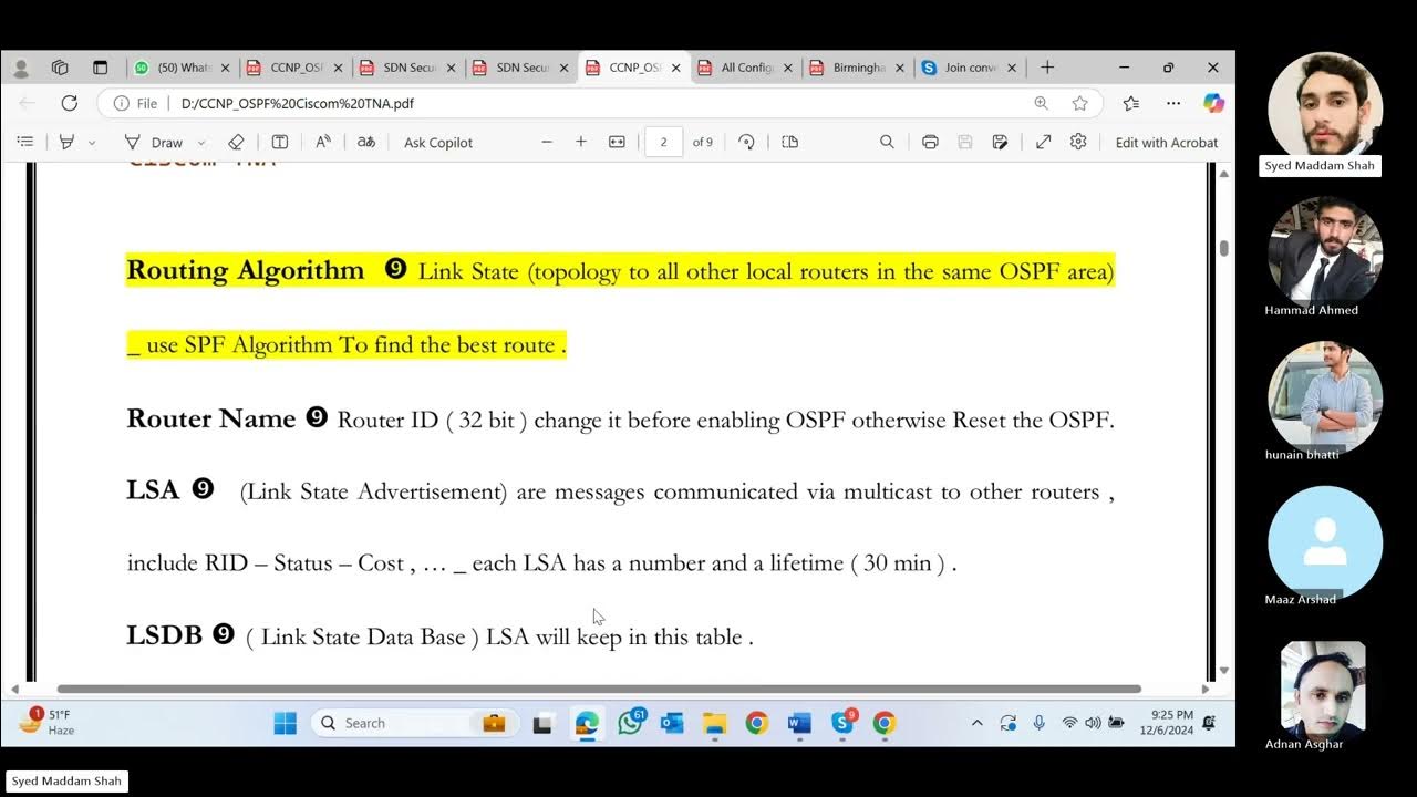 OSPF (Open Shortest Path First) Protocol Overview - YouTube