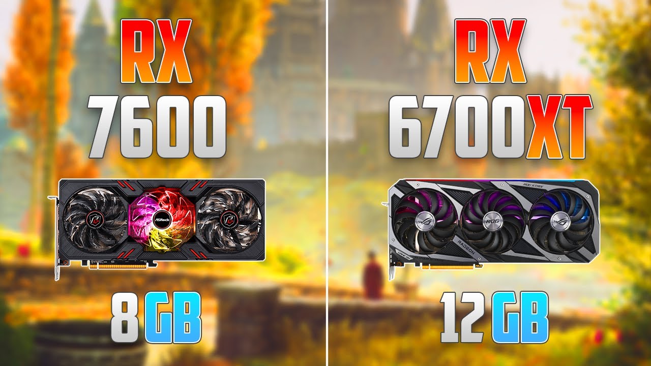 RX 7600 vs RX 6700 XT - How BIG is the Difference? - YouTube