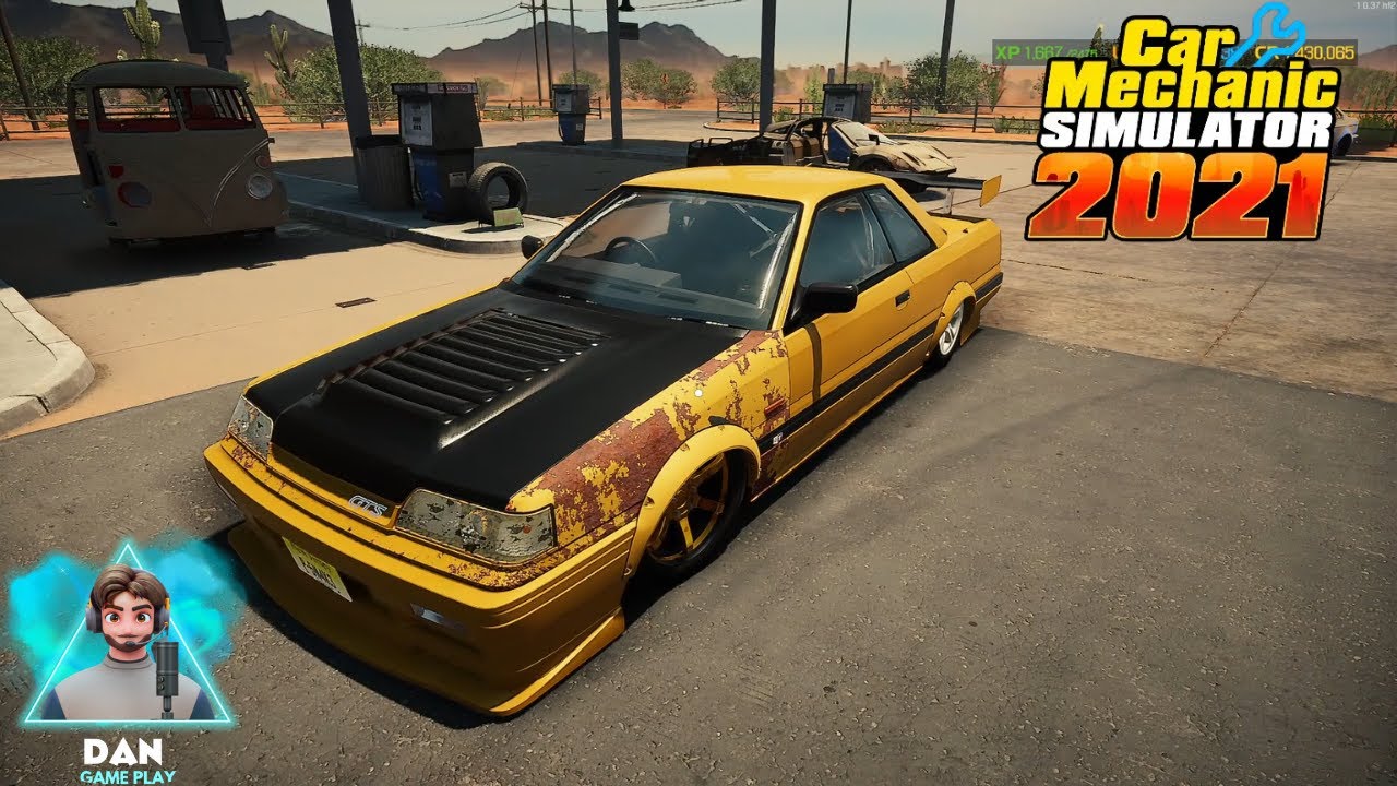 Nissan R31 Drift e Komboza na Area - Car Mechanic Simulator 2021 - YouTube