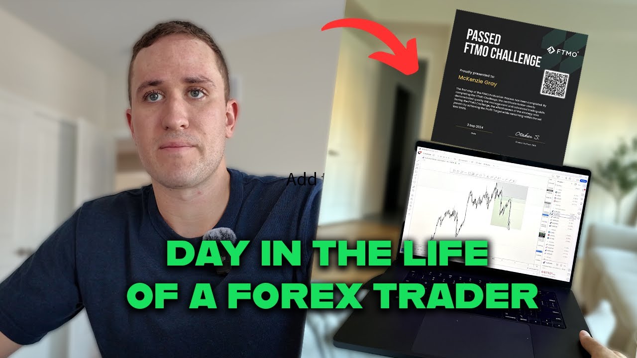 DAY IN THE LIFE of a Forex Swing Trader (Road to 400k Funding FTMO) - YouTube