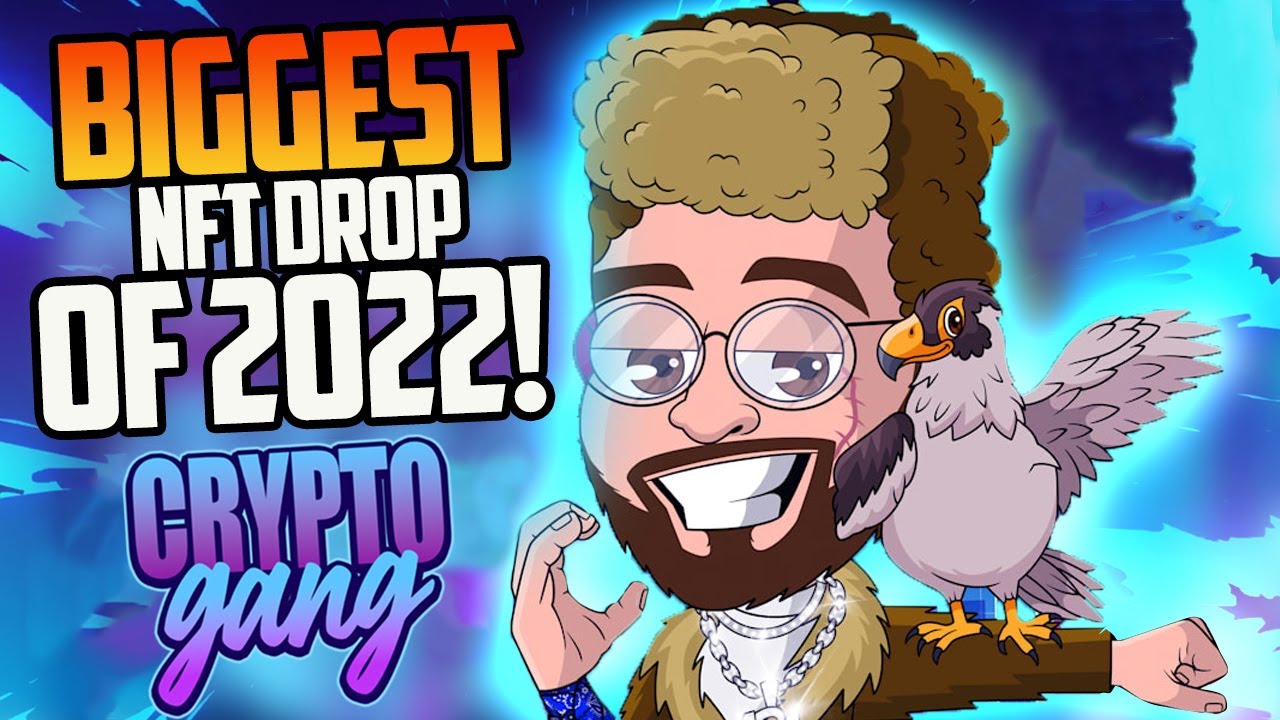 Official Crypto Gang NFT Teaser! Biggest NFT DROP to start 2022!! - YouTube