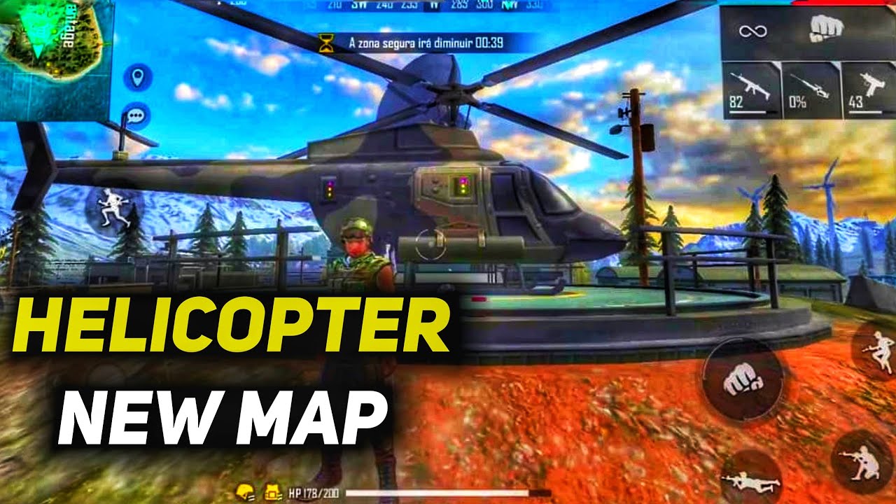 Helicopter in free fire | New Map #freefire #garena - YouTube