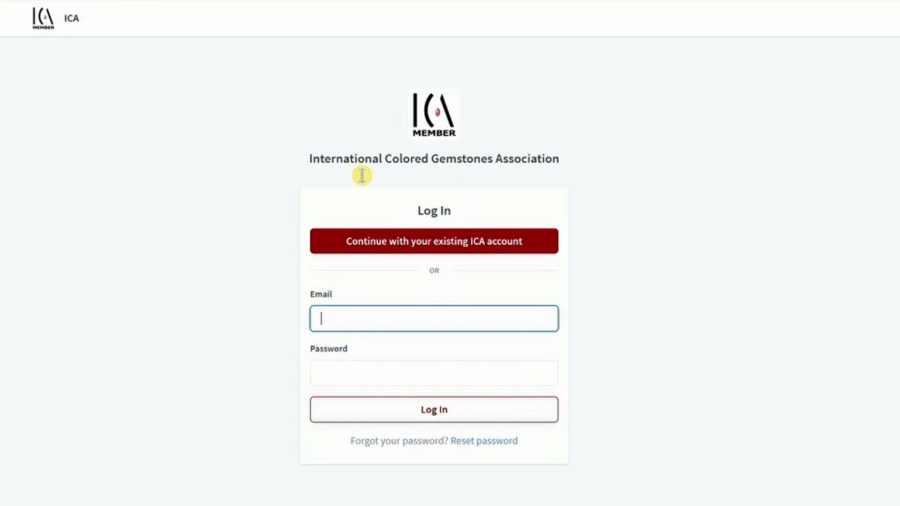 Log Into the ICA Members Portal - YouTube