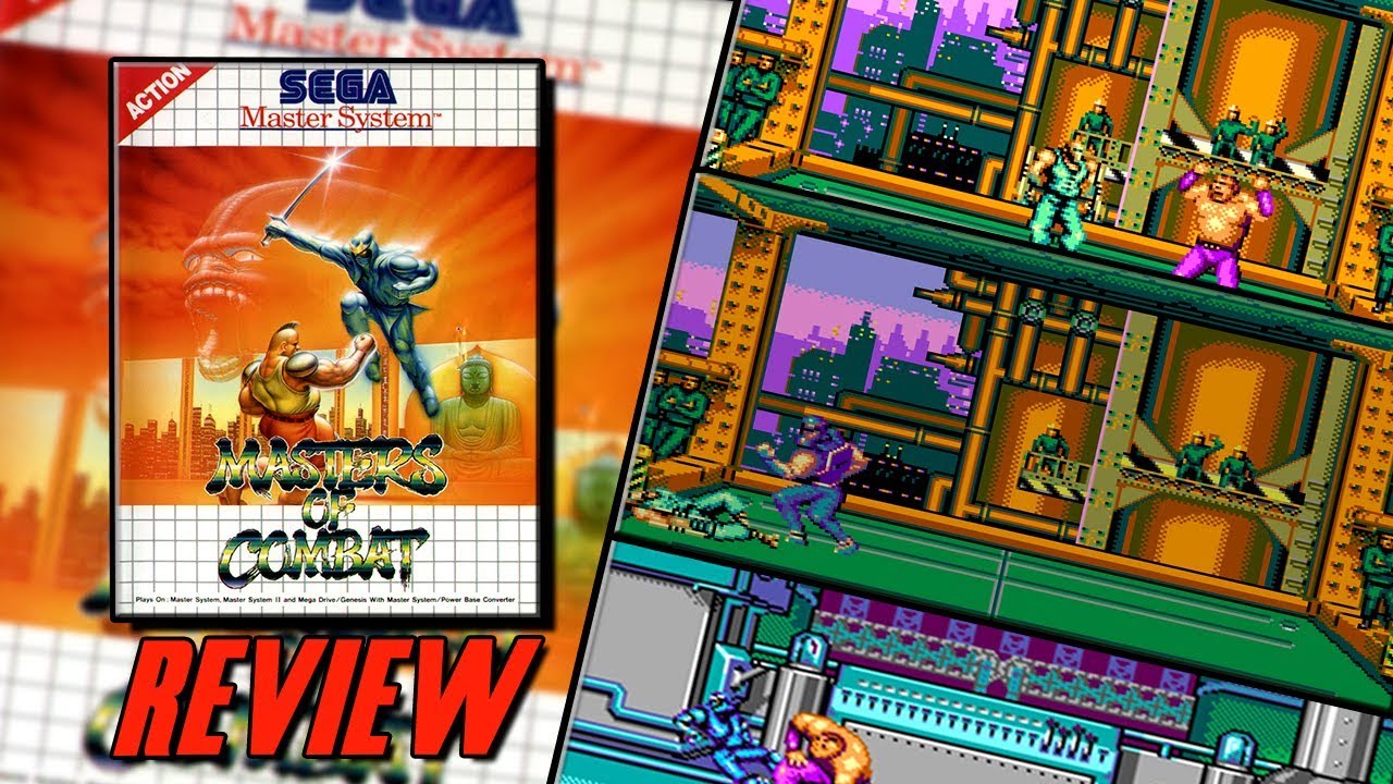 O MELHOR GAME DE LUTA DO MASTER SYSTEM! | MASTERS OF COMBAT REVIEW ...