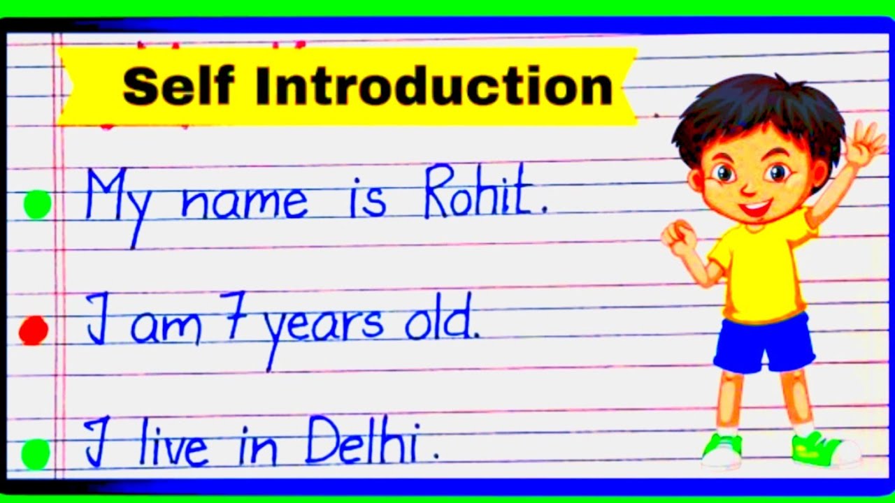 Myself essay in English | 10 lines on myself for students |short essay ...