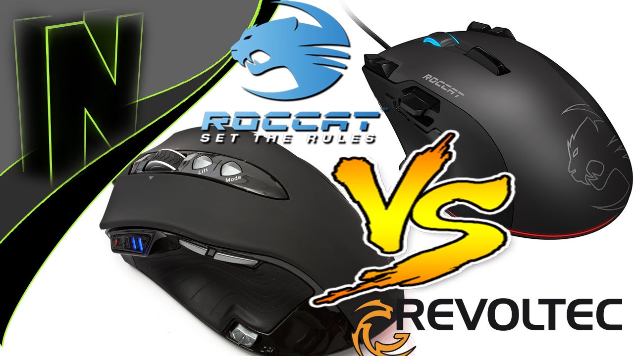Az új egér vs a régi(Roccat Tyon vs Revoltec Fight Mouse Elite) - YouTube