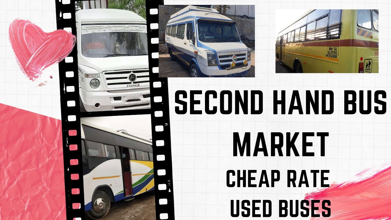सेकंड हैंड बस बेचना है । SECOND HAND BUS MARKET | PRICE ?? | USED BUSES ...