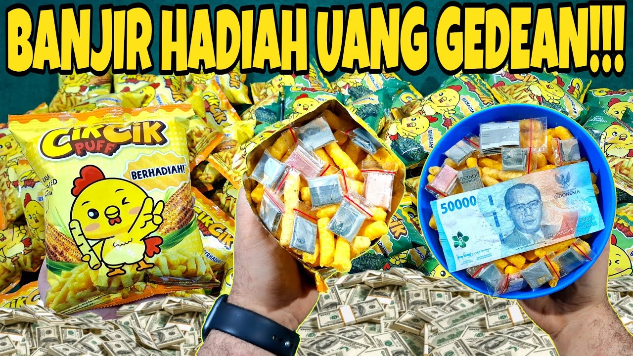 LAGI VIRAL!!! CIKI CIK CIK PUFF BANJIR UANG GEDEAN!!! CUSS UNBOXING ...