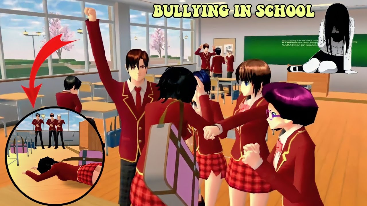 BULLYING IN SCHOOL 😭💔 | Sakura School Simulator - YouTube
