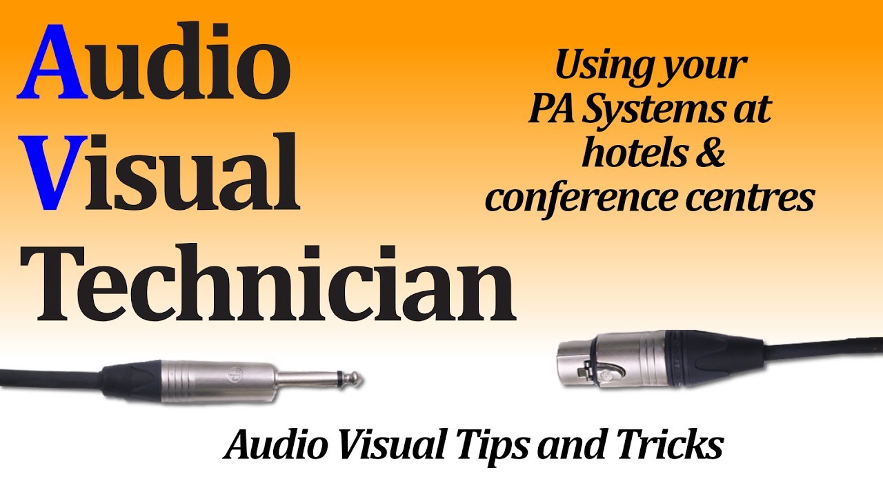 PA System in hotels and conference centres - YouTube