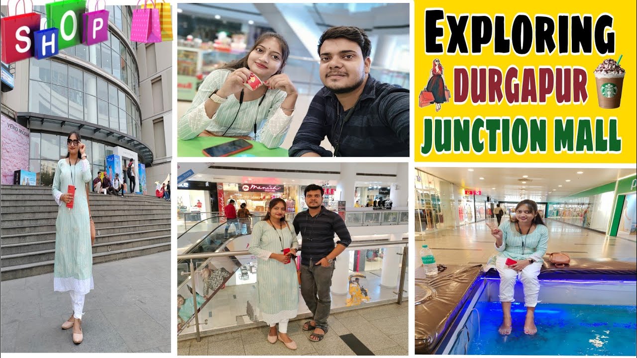Exploring Durgapur Junction for the first Time🏬||কি কি কিনলাম🎁 ...