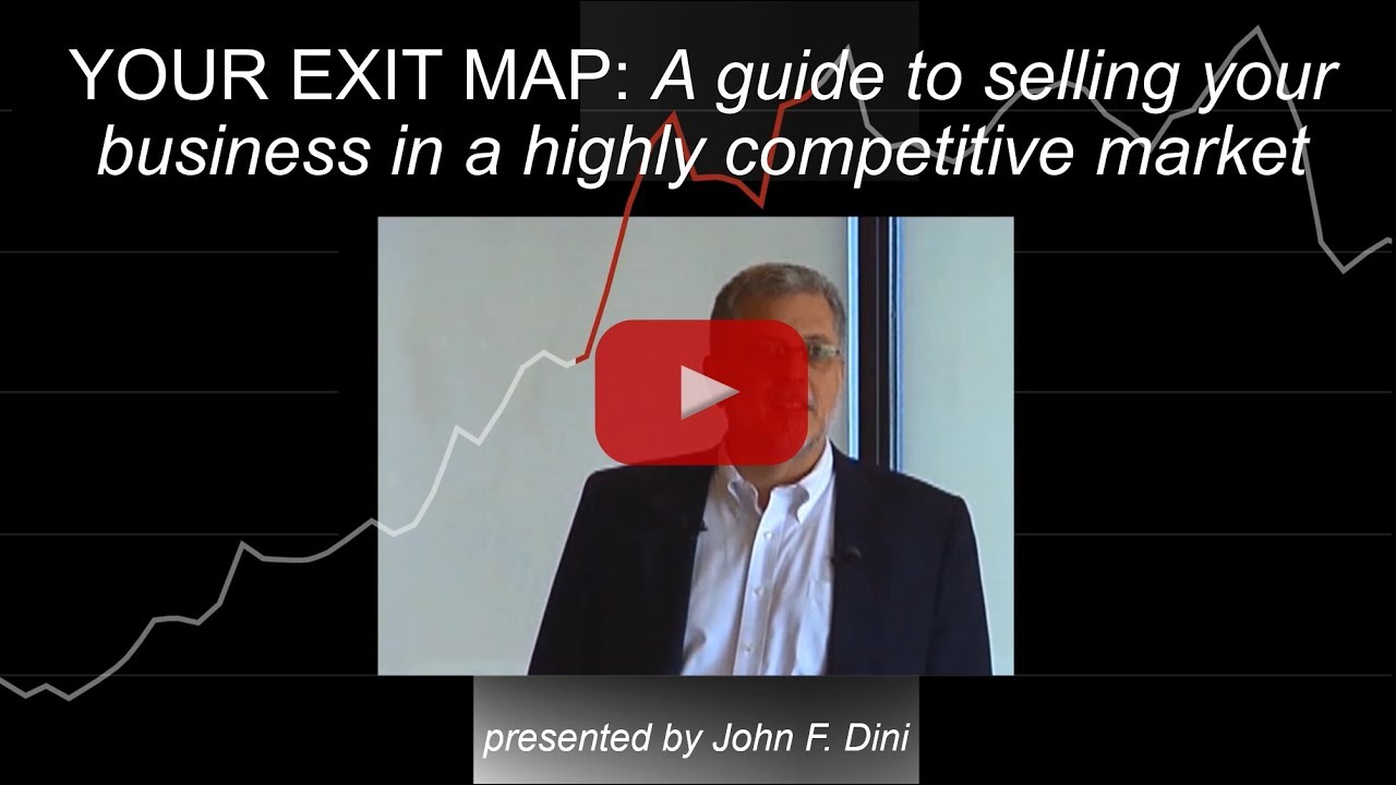 John F. Dini Speaker Presentation: Your Exit Map - YouTube