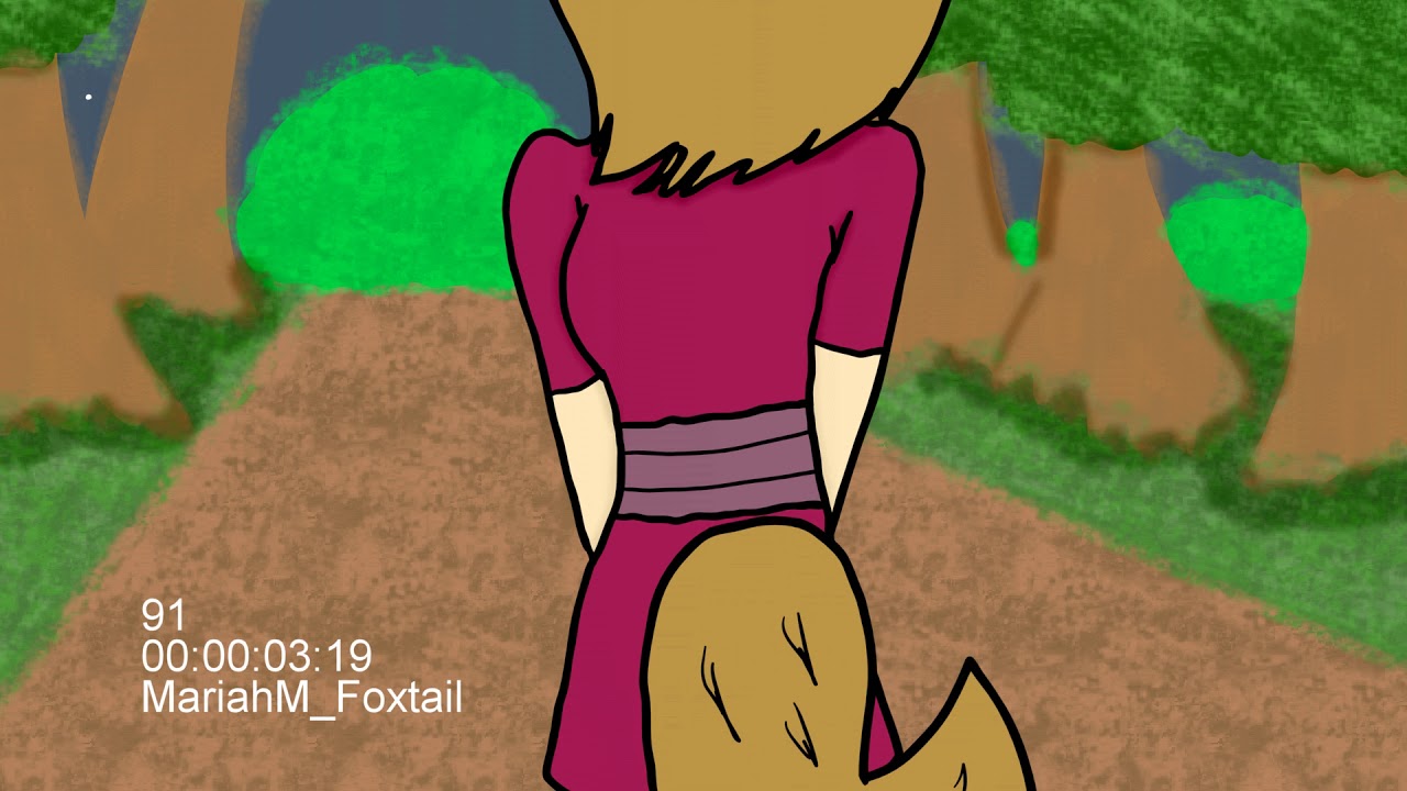 Animation Practice: Fox Tail - YouTube
