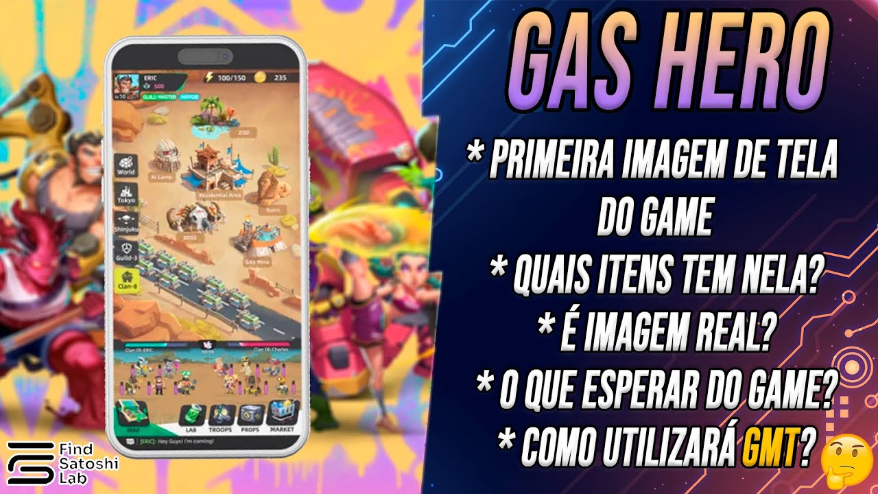 GAS HERO - PRIMEIRA IMAGEM DA TELA DO GAME - YouTube
