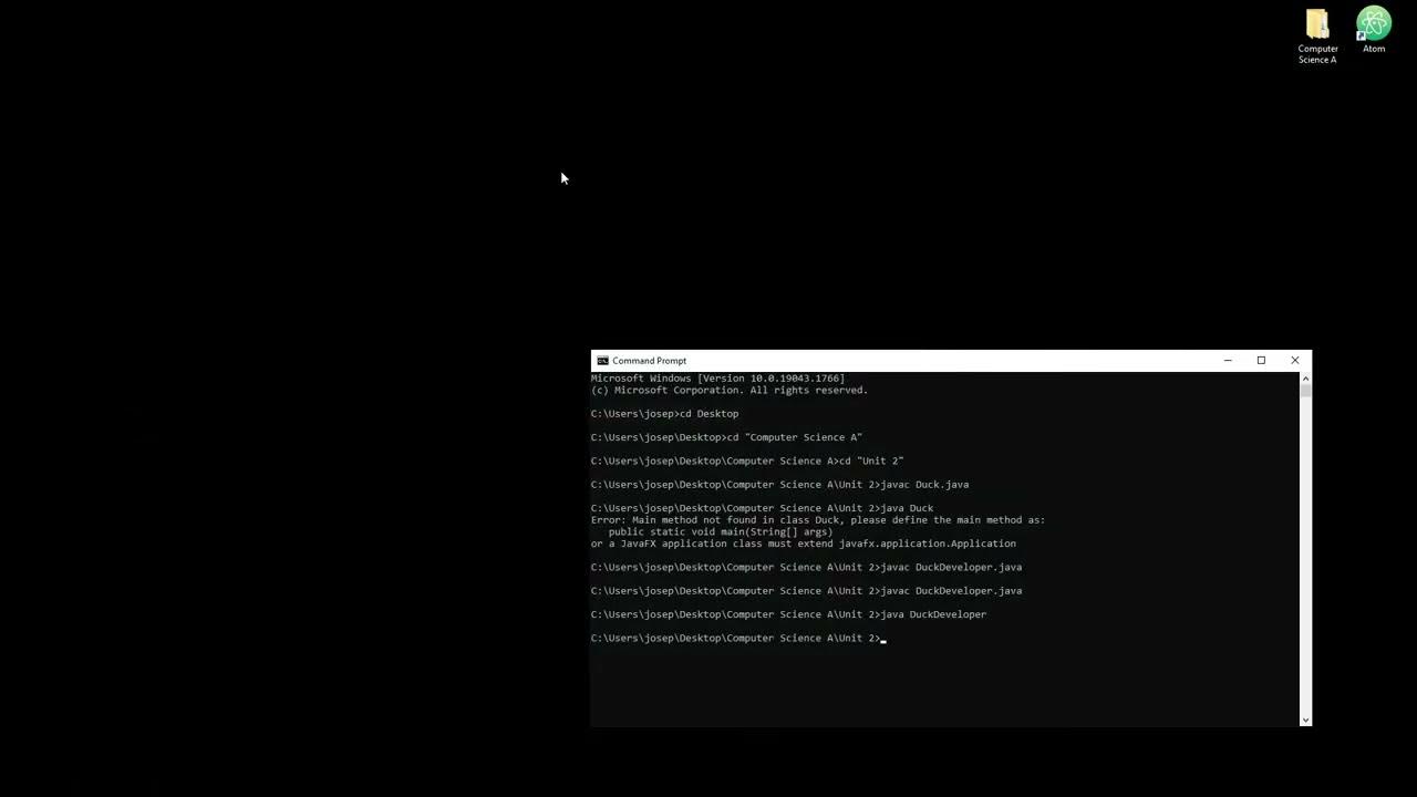 Computer Science A Instantiating Objects Youtube