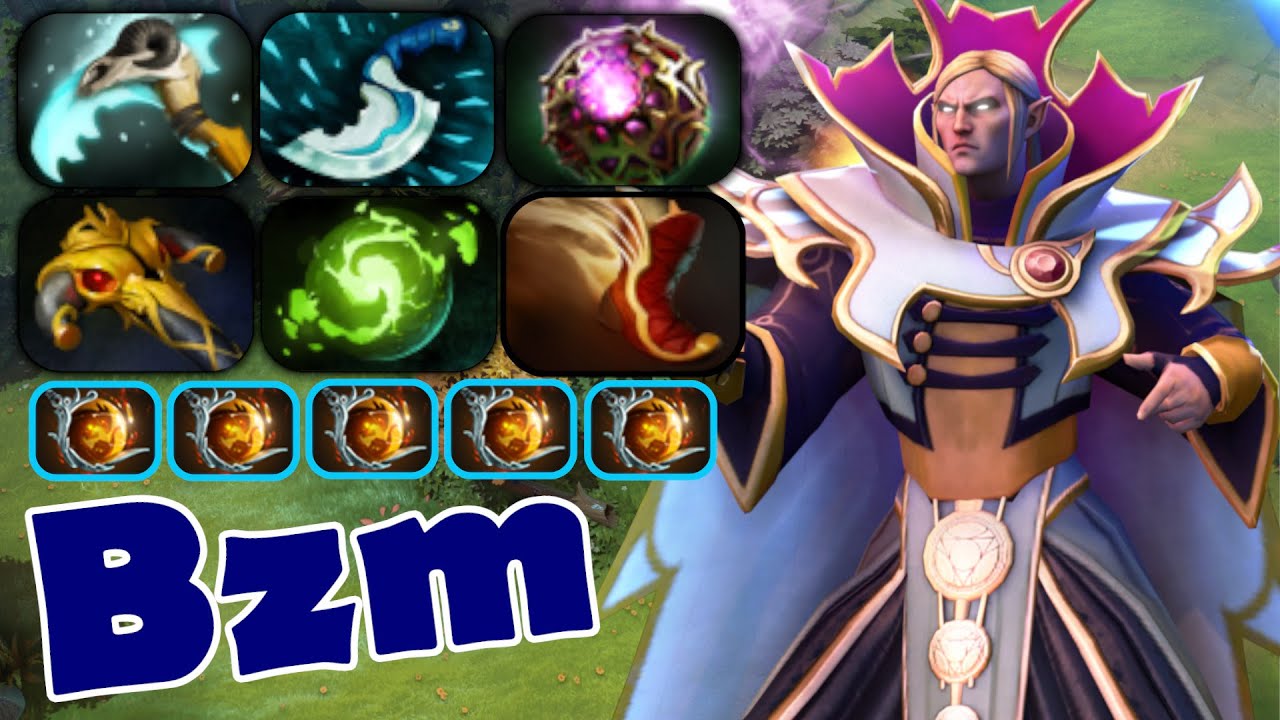 Witness Magic Bzm Invoker Spells Pure Dota 2 Pro Gameplay Domination ...