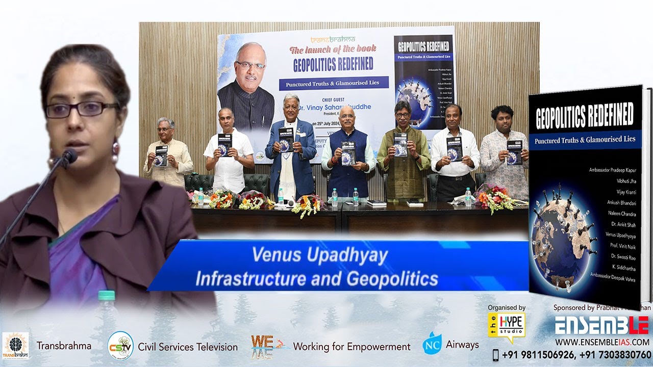 Venus Upadhyay | Book Launch | GEOPOLITICS REDEFINED PUNCTURED TRUTHS ...