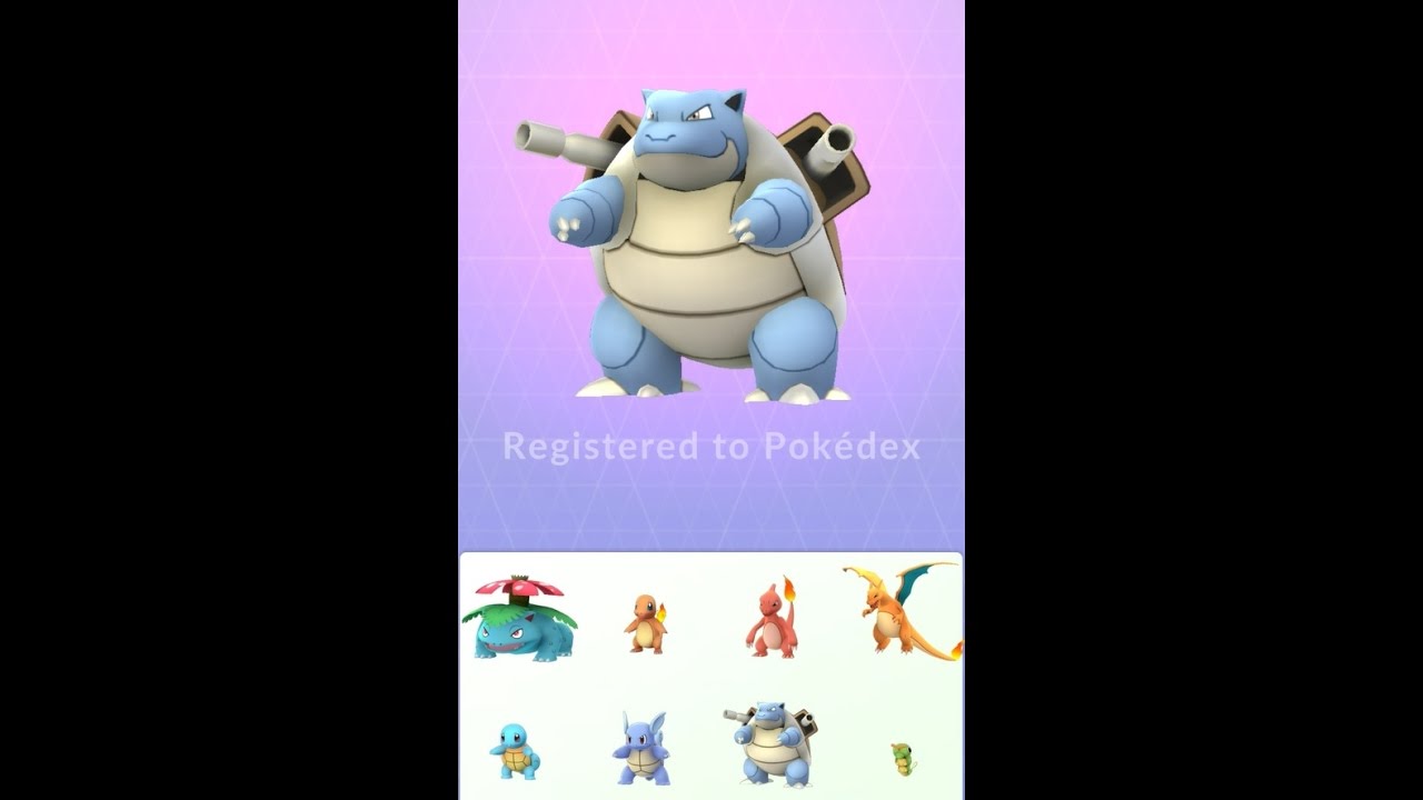 Blastoise Full Evolution Chain | Pokémon GO - YouTube