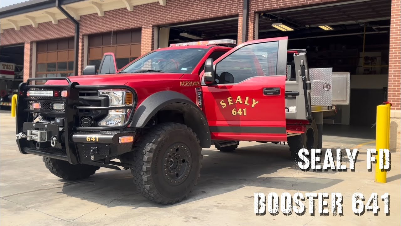 Walk-Around Booster 641 (Sealy Fire Department) - YouTube