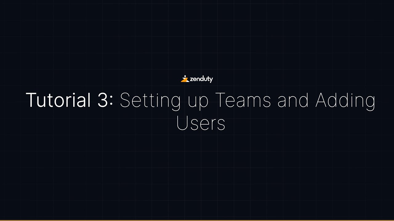 Tutorial 3 - Teams, Users and Permissions - YouTube