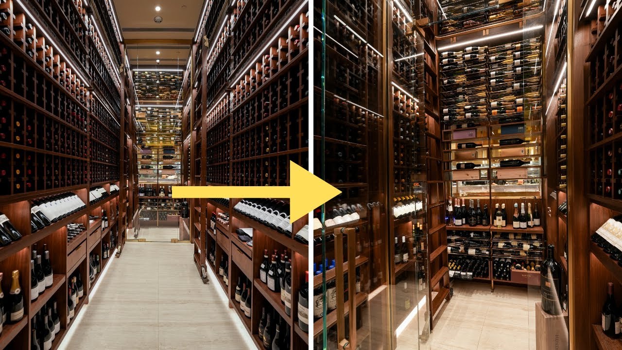 Tour the Stunning High-Ceiling Restaurant Wine Cellar at Nico’s Prime ...