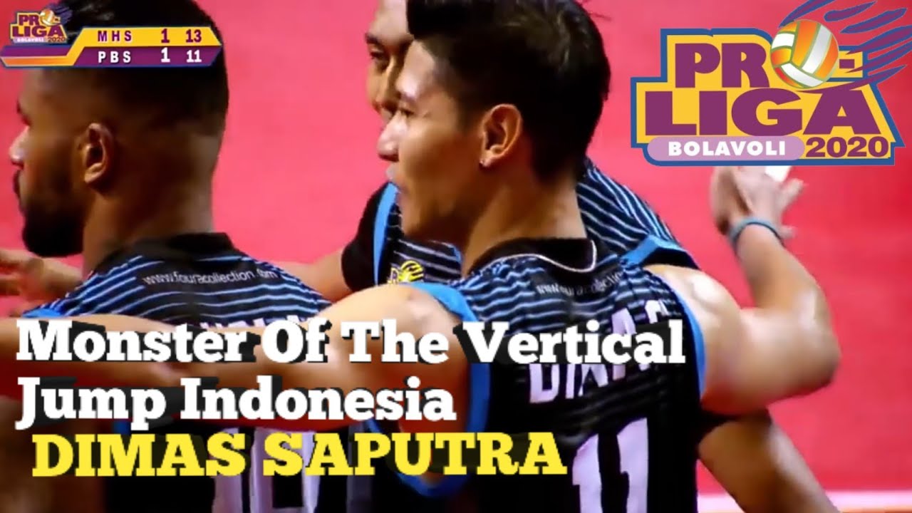 Kumpulan SMASH Dimas Saputra Diproliga 2020.. PEMAIN VOLI PALING ...