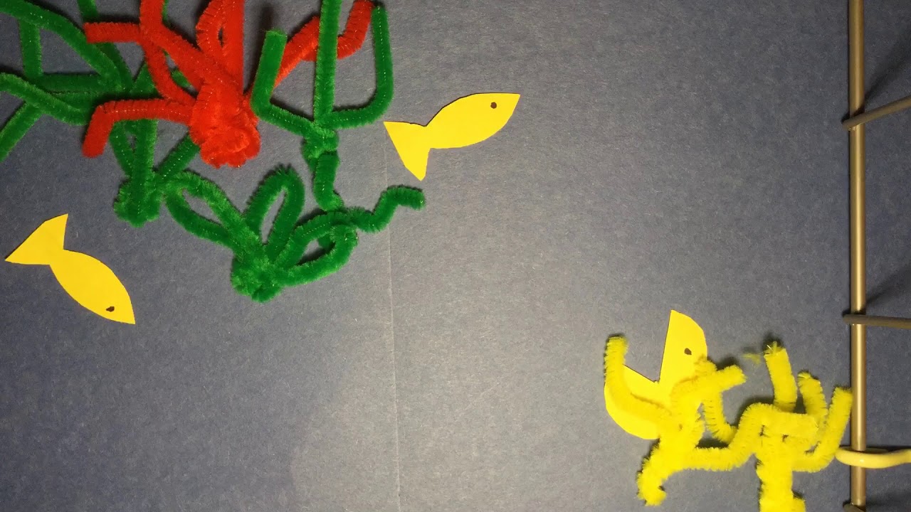 Pac-Man and the fish! - YouTube