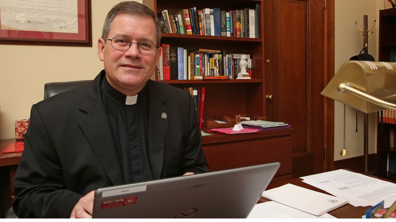 An Interview with President-Elect, Fr. Phil Judge, S.J. - YouTube