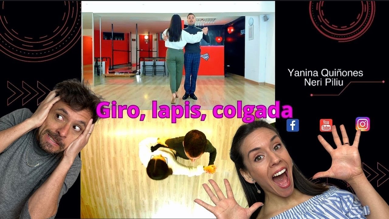 Giro, lápiz y colgada con abrazo cerrado - YouTube