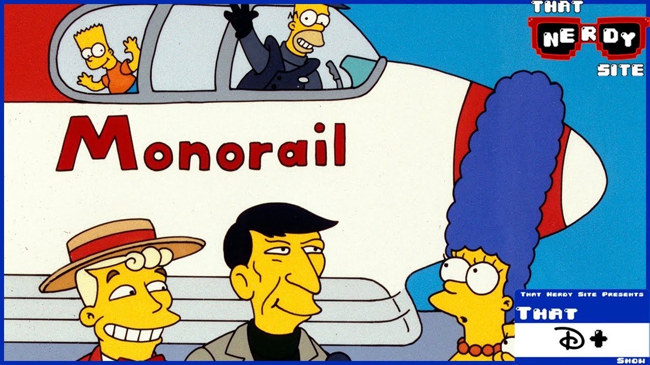The Simpsons: Marge vs. the Monorail (That D+ Show Ep. 158) - YouTube
