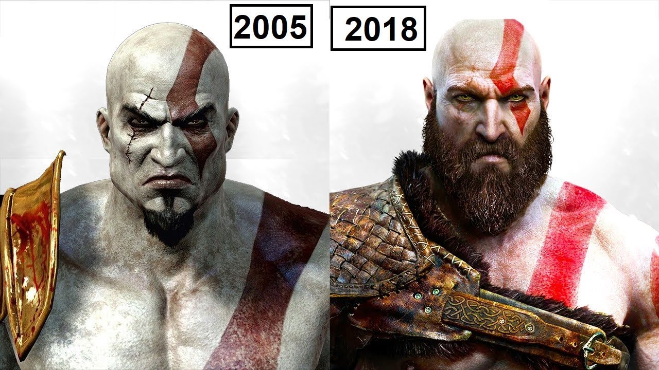 Evolution of God of War Games 2005-2018 - YouTube