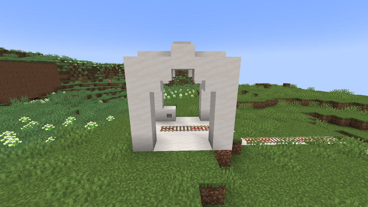 Building a Roller Coaster in Minecraft - Part 1 - YouTube