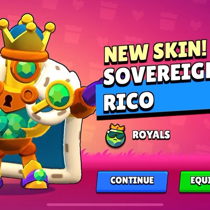 SOVEREIGN RICO 🔥 #brawlstars #youtubeshorts #skin - YouTube