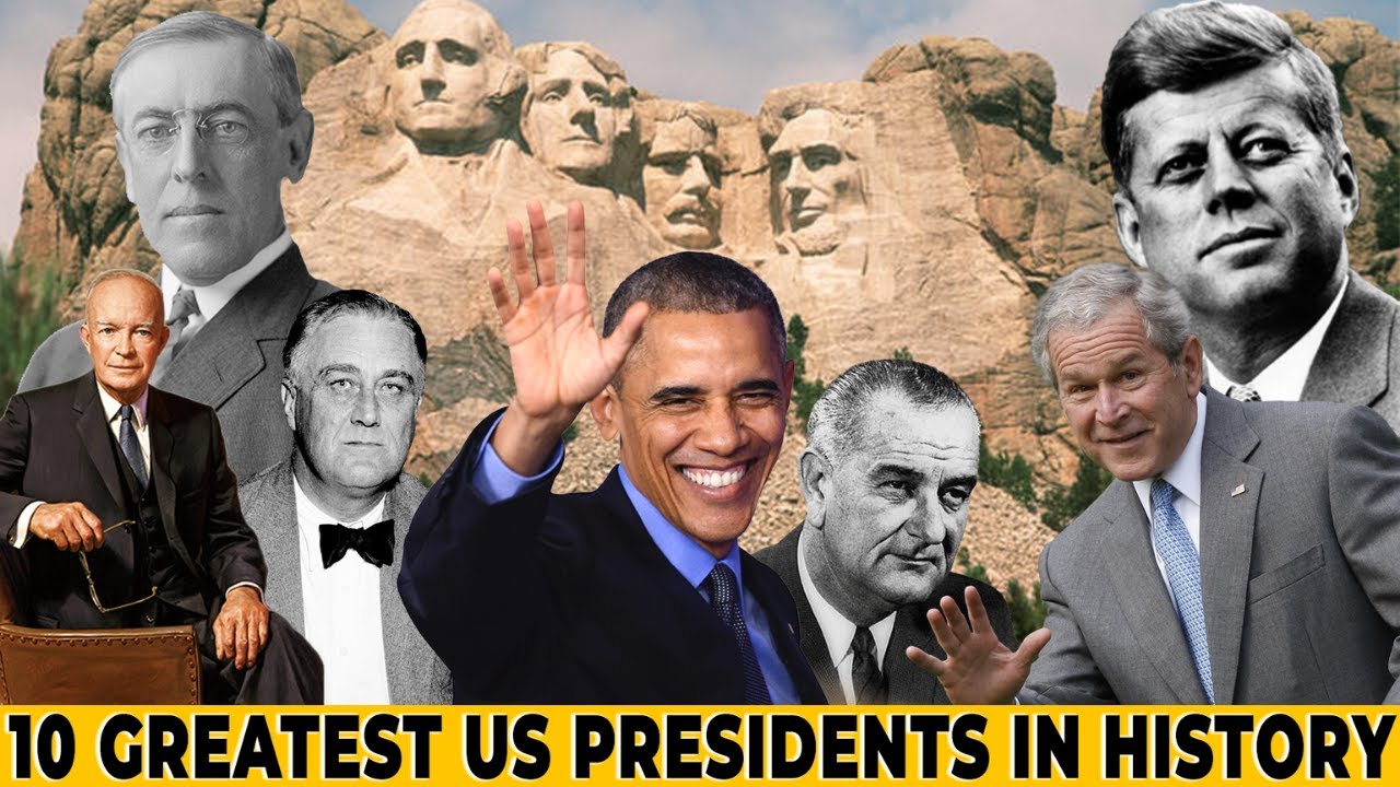Top 10 GREATEST US PRESIDENTS in HISTORY (Thought-Provoking) 🤔 - YouTube