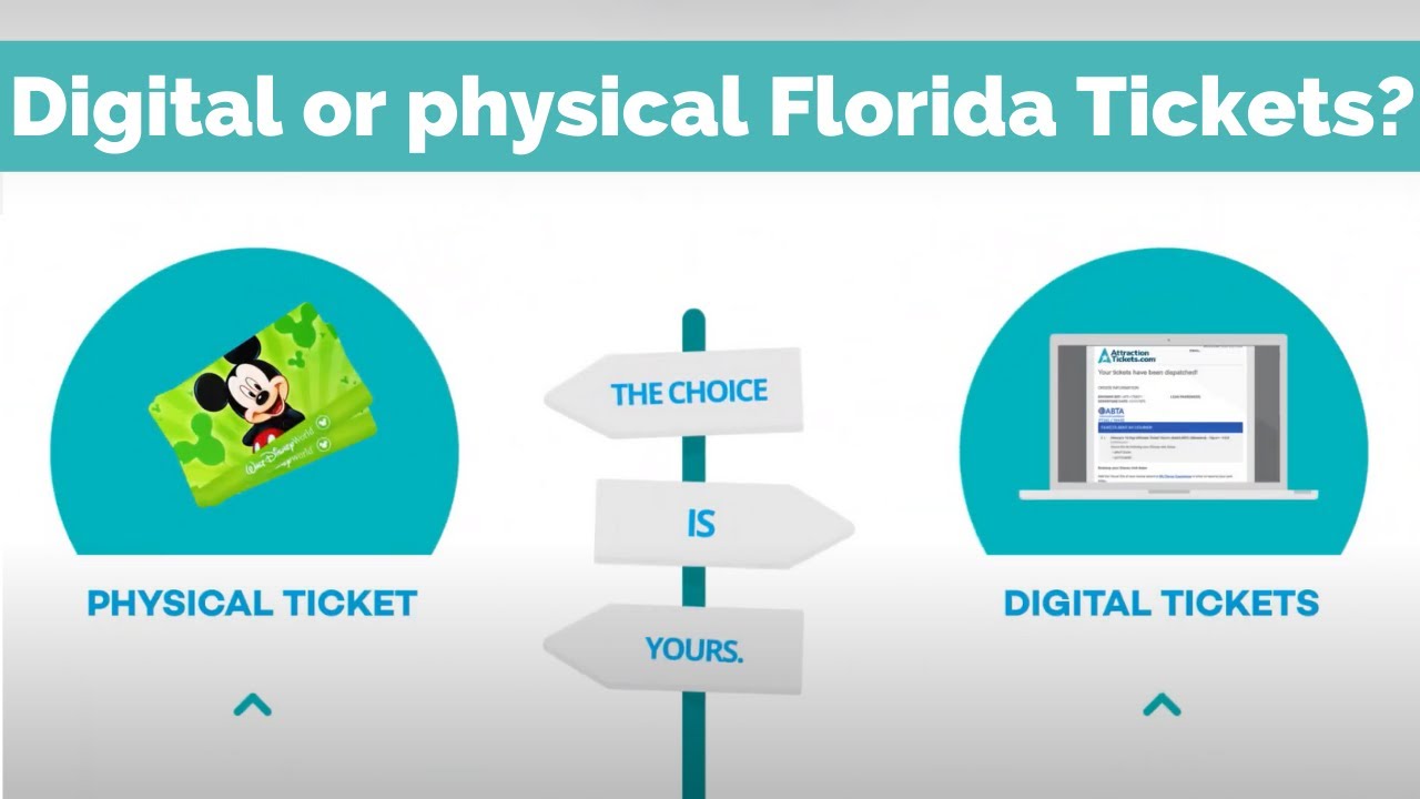 Digital or physical Florida tickets? The choice is YOURS ...