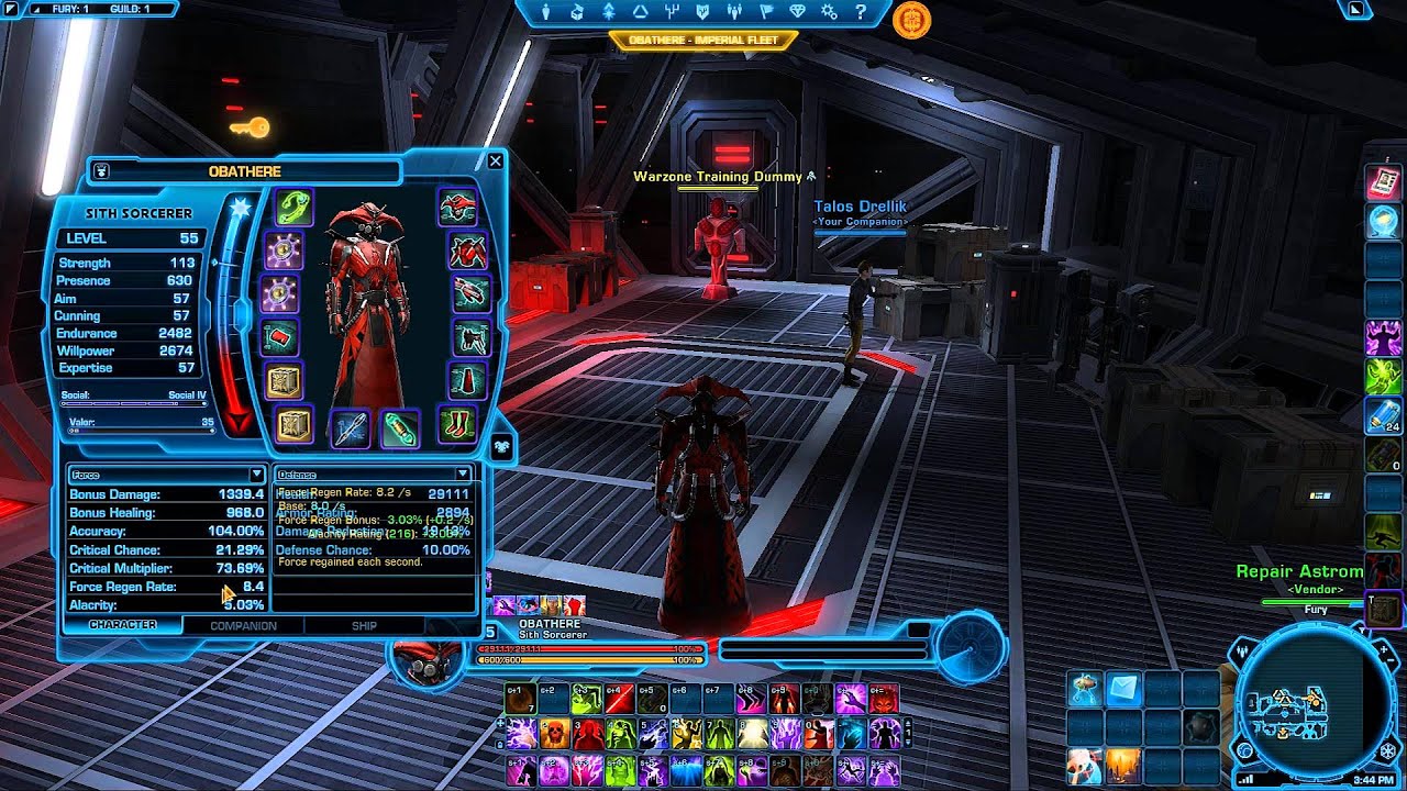 SWTOR 2.0+ Sorcerer Madness Hybrid Guide - YouTube