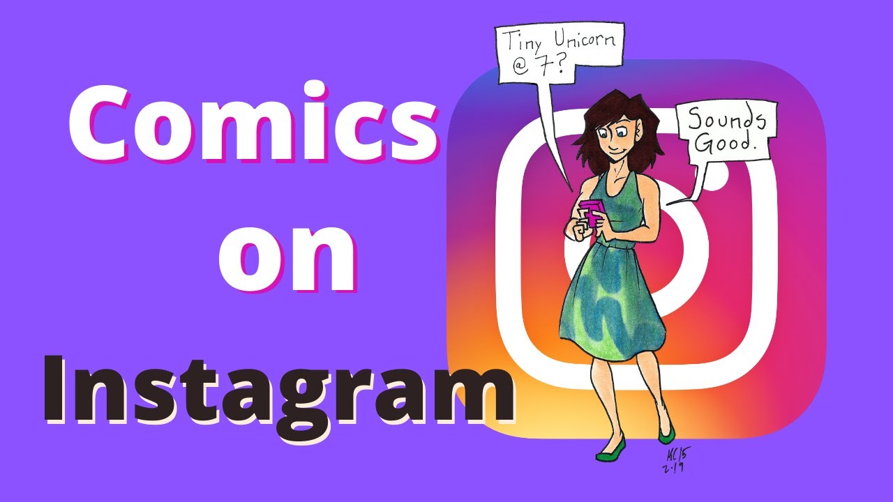 Showcasing your comics on Instagram - YouTube