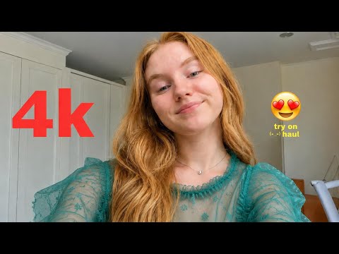 4K Ultimate Transparent Lingerie & See-through Dresses | Micro Bikini Try On Haul with me 