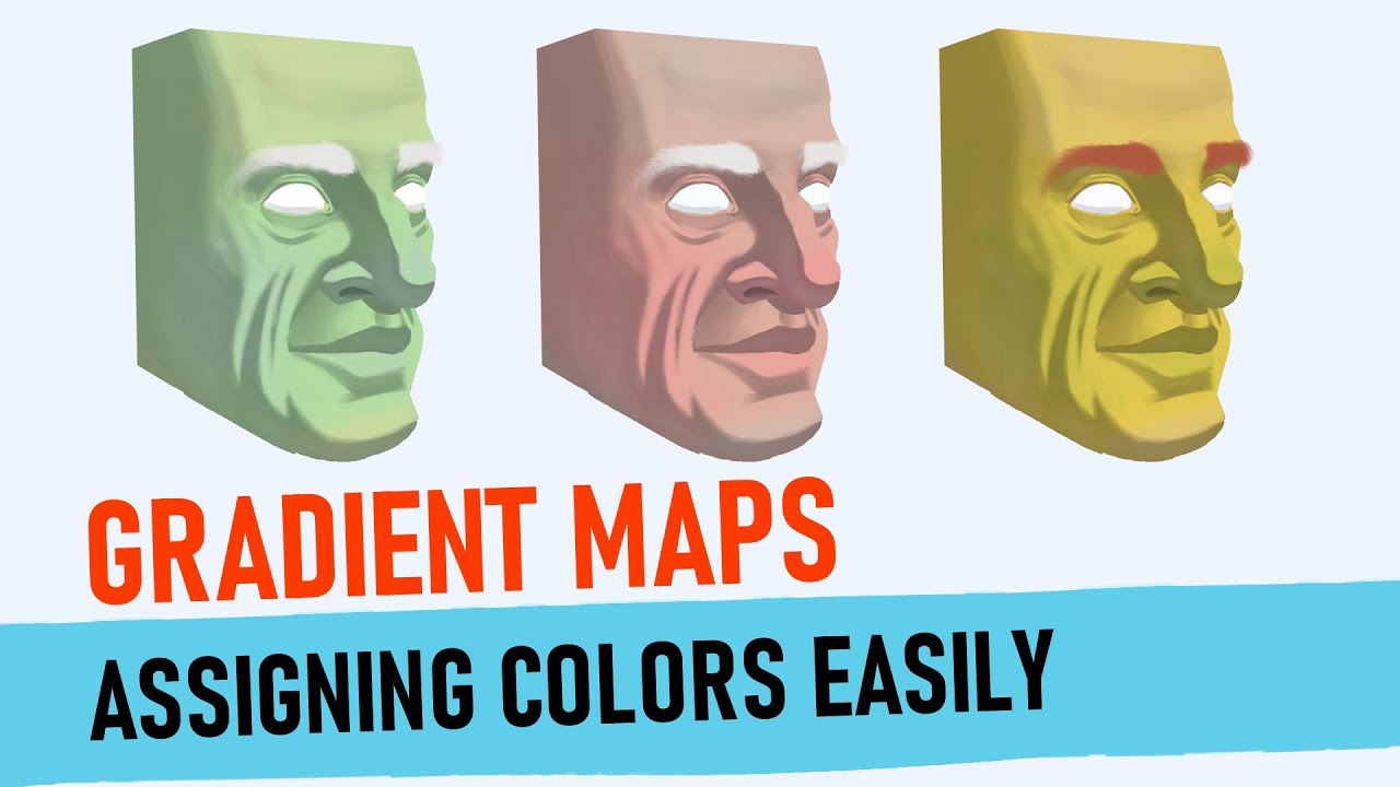 Learn to Draw - The Gradient Map Tool - YouTube