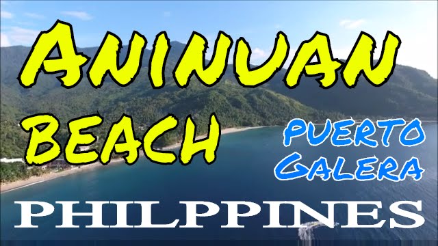 Aninuan Beach #1 Puerto Galera Philippines 2016 - YouTube
