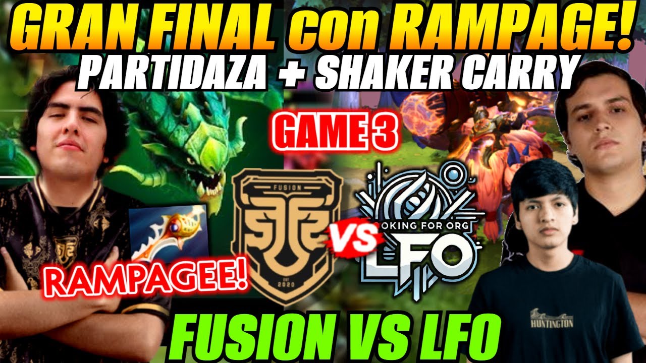 🏆Gran Final! FUSION vs LFO Game 3 Bo5🏆Leo vs Matthew PGL Wallachia ...