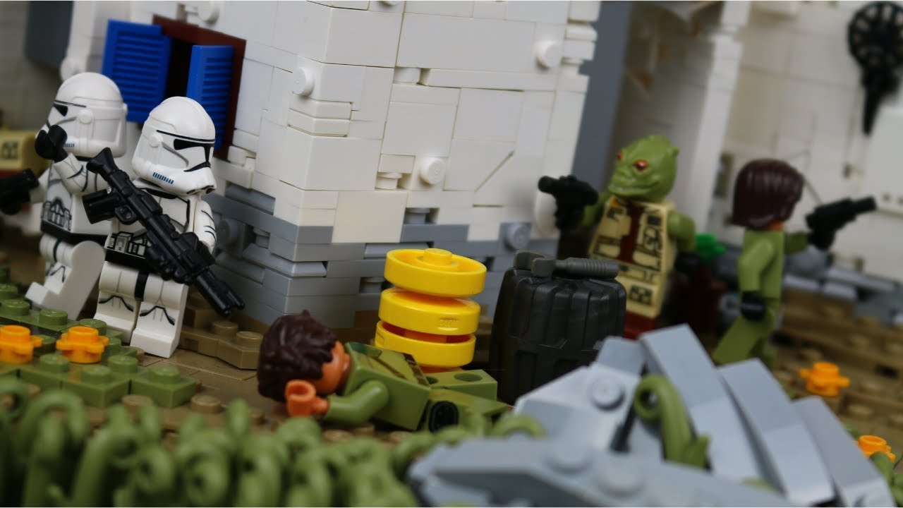 LEGO Star Wars "Outpost Shootout" MOC | Kote Clone Wars Series | Ep. 2 ...