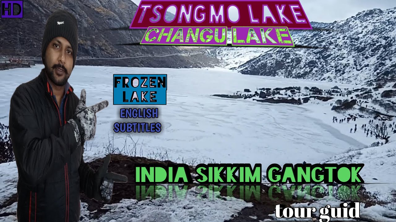 Tsongmo lake (changu lake) |Gangtok in winter | snow | Sikkim | INDIA ...